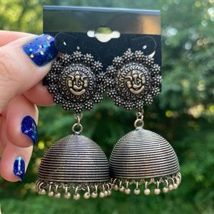 Jewelry | Nwt Large Bell Shape Dome Fringe Shaker Earrings | Poshmark